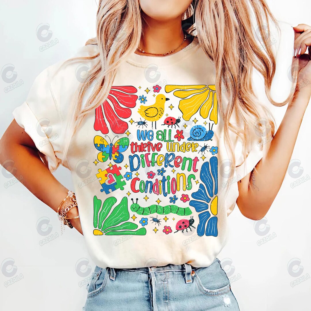 Autism Awareness Png, Flower Png, Be Kind Png, Autism Puzzle Png, Retro ...