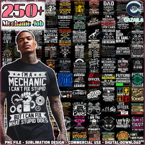 252 Files Mechanic Png Bundle, Mechanic Life Png, Mechanic Humor ...
