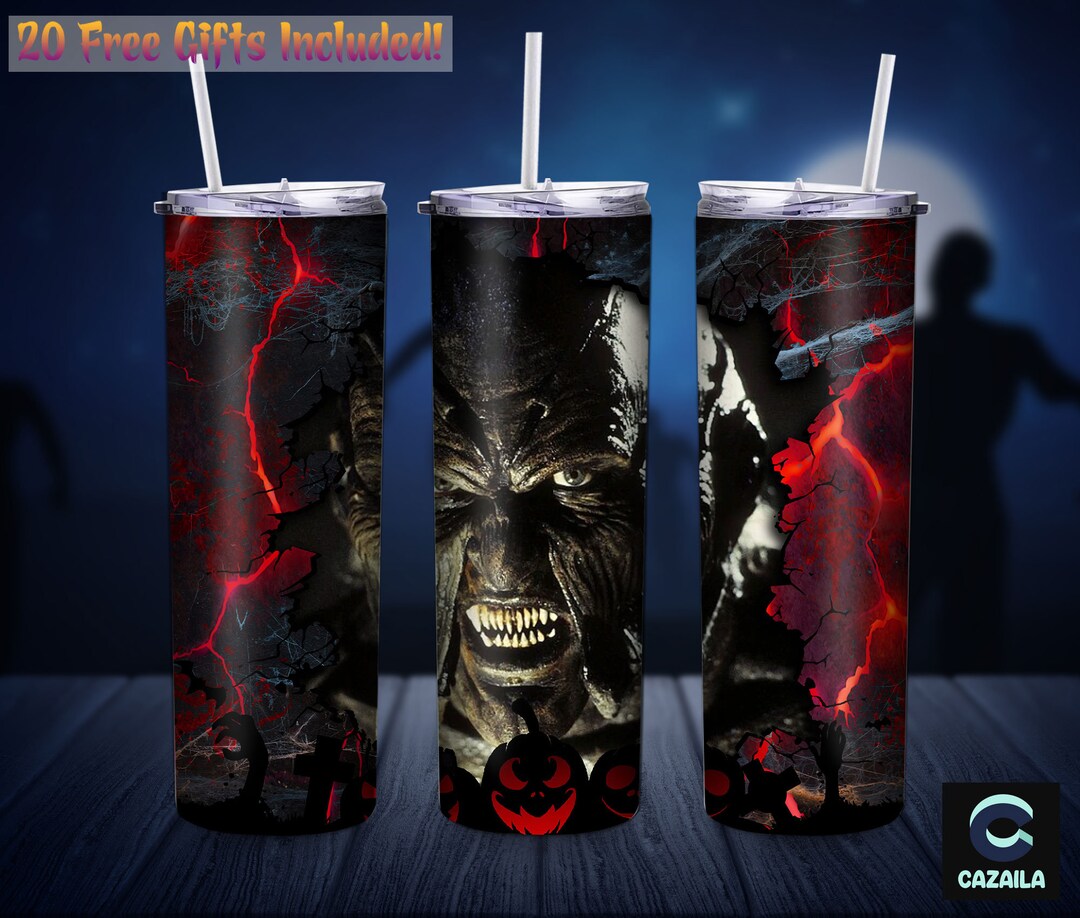 Horror Characters, Halloween Character, 20 Oz Skinny Tumbler, Horror ...