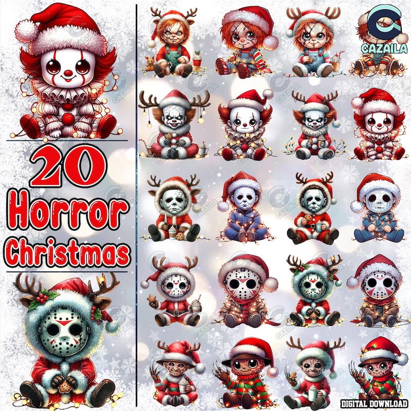 Horror Christmas - Etsy