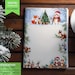 Woodland Christmas Writing Paper With Cute Forest Animals and Festive ...