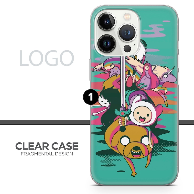Cartoon Finn & Jake Phone Case Adventure Time Case Cover for iPhone 14 ...