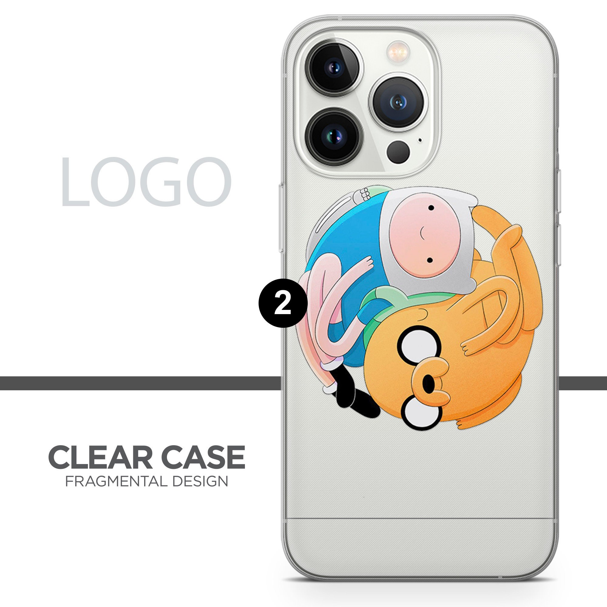 Cartoon Finn & Jake Phone Case Adventure Time Case Cover for iPhone 14 ...