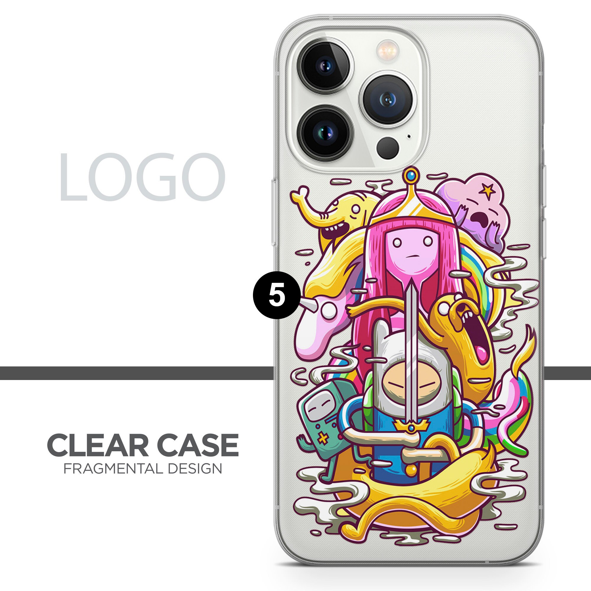 Cartoon Finn & Jake Phone Case Adventure Time Case Cover for iPhone 14 ...