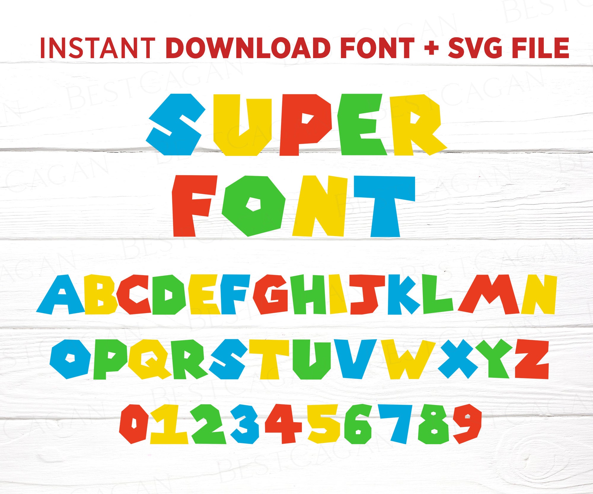 Super Mario Alphabet Font Svg Super Font Letters Svg Mario - Etsy Canada