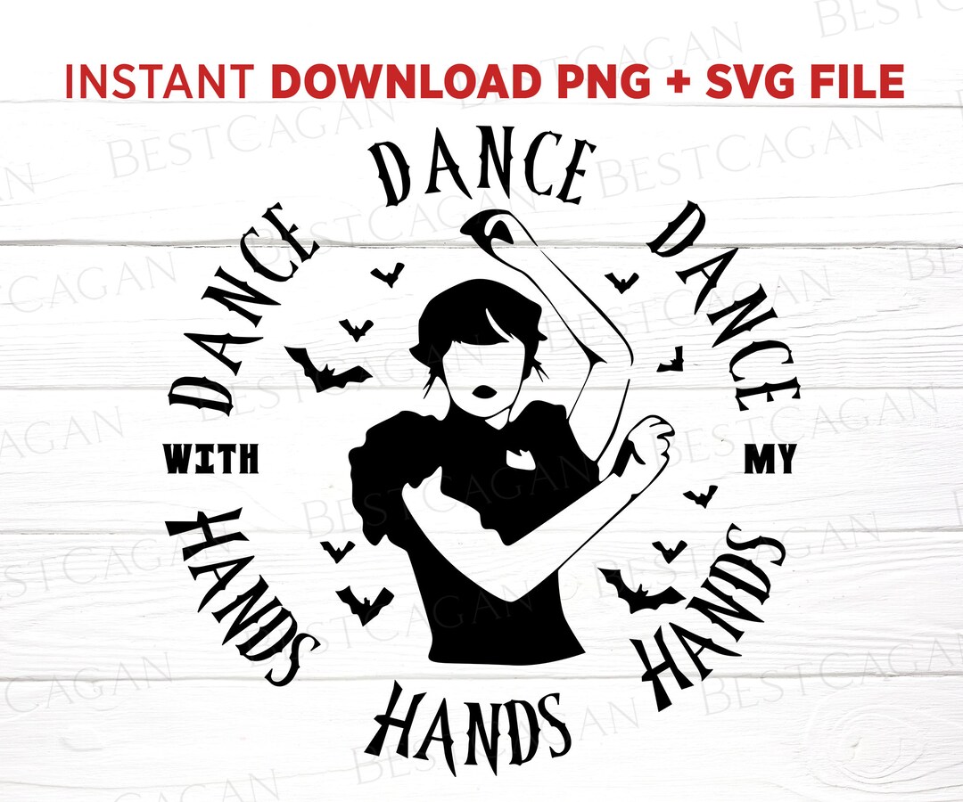 Wednesday Dance Png Dancing Queen Svg Wednesday Silhouette - Etsy Canada