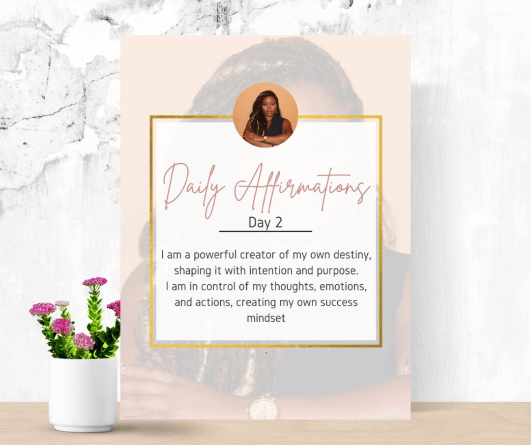 Affirmation Cards, Printable Affirmations Affirmation Deck ...