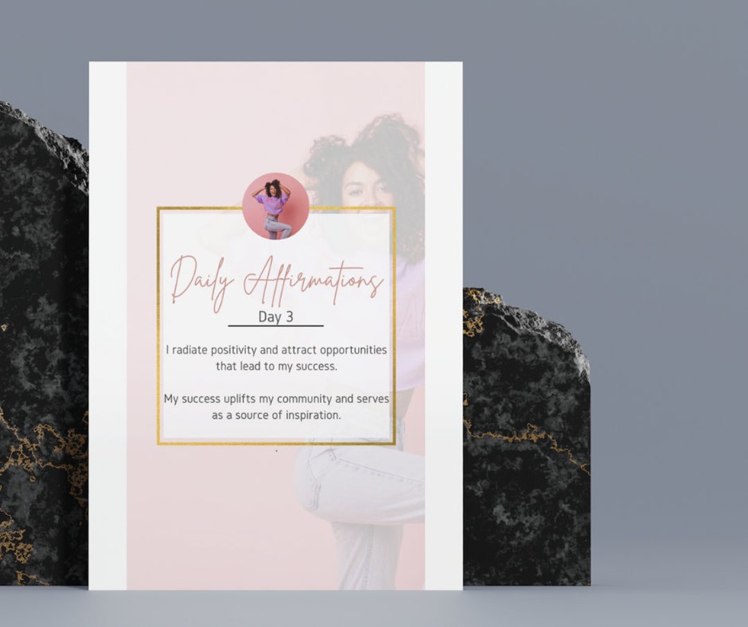 Affirmation Cards, Printable Affirmations Affirmation Deck ...
