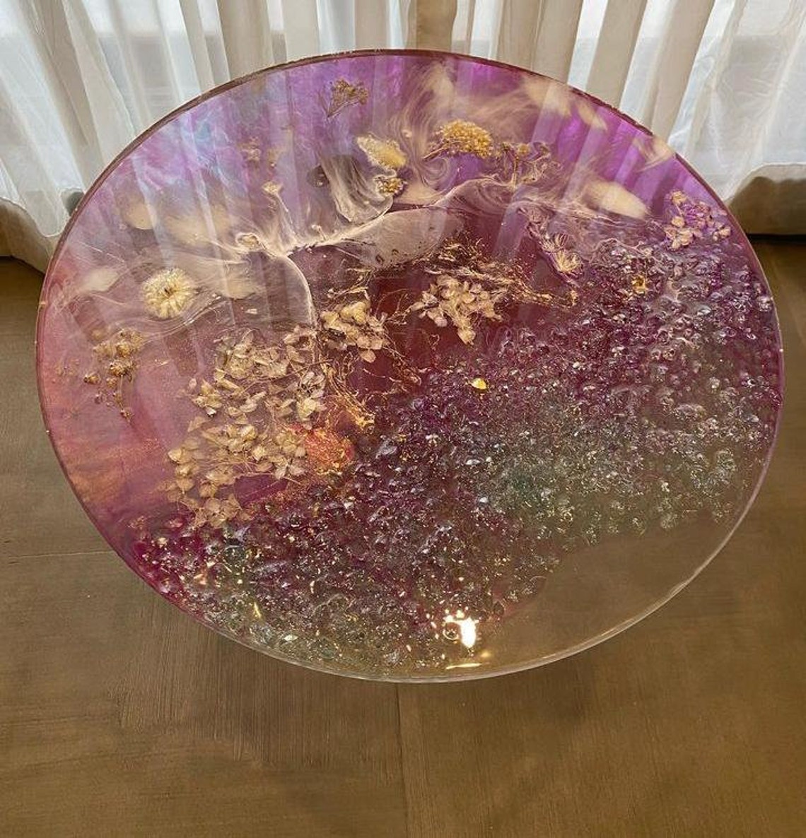 Fairy-themed Handmade Coffee Table by Home Temptation Customizable and ...