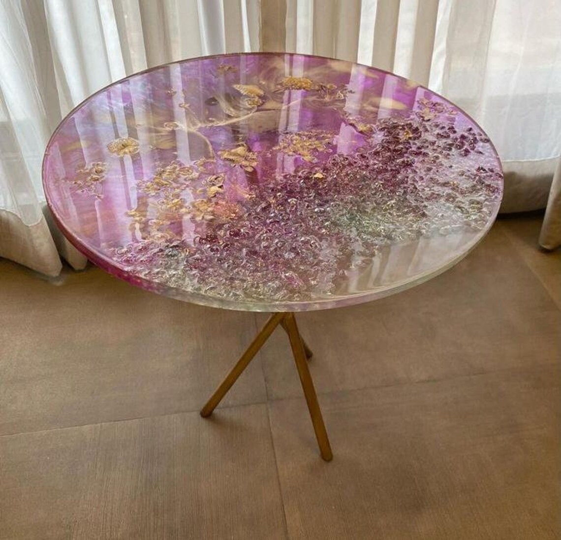 Fairy-themed Handmade Coffee Table by Home Temptation Customizable and ...