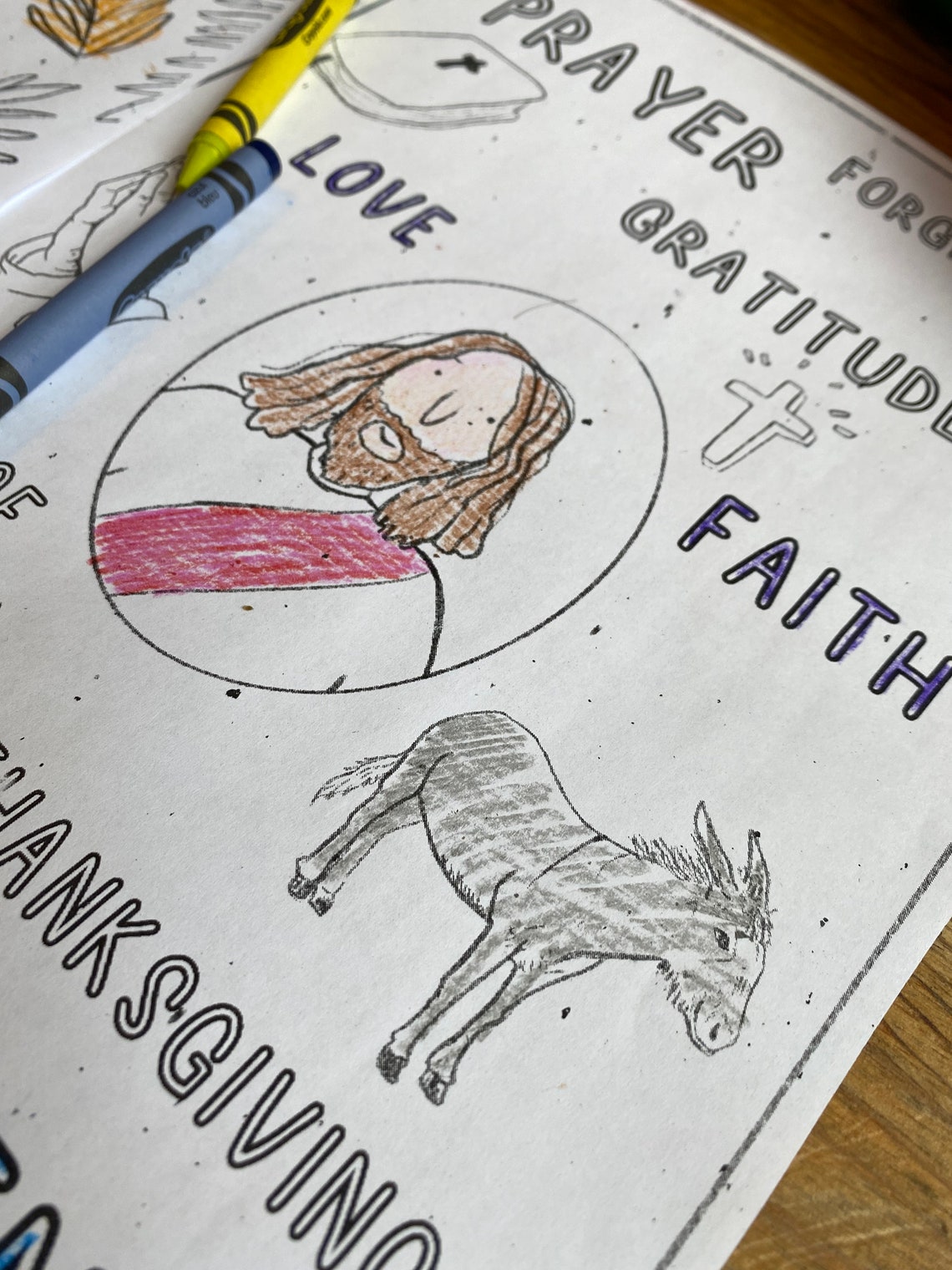 Pdf Printable Lent Bundle Set! Colouring Pages, Countdown Calendar ...