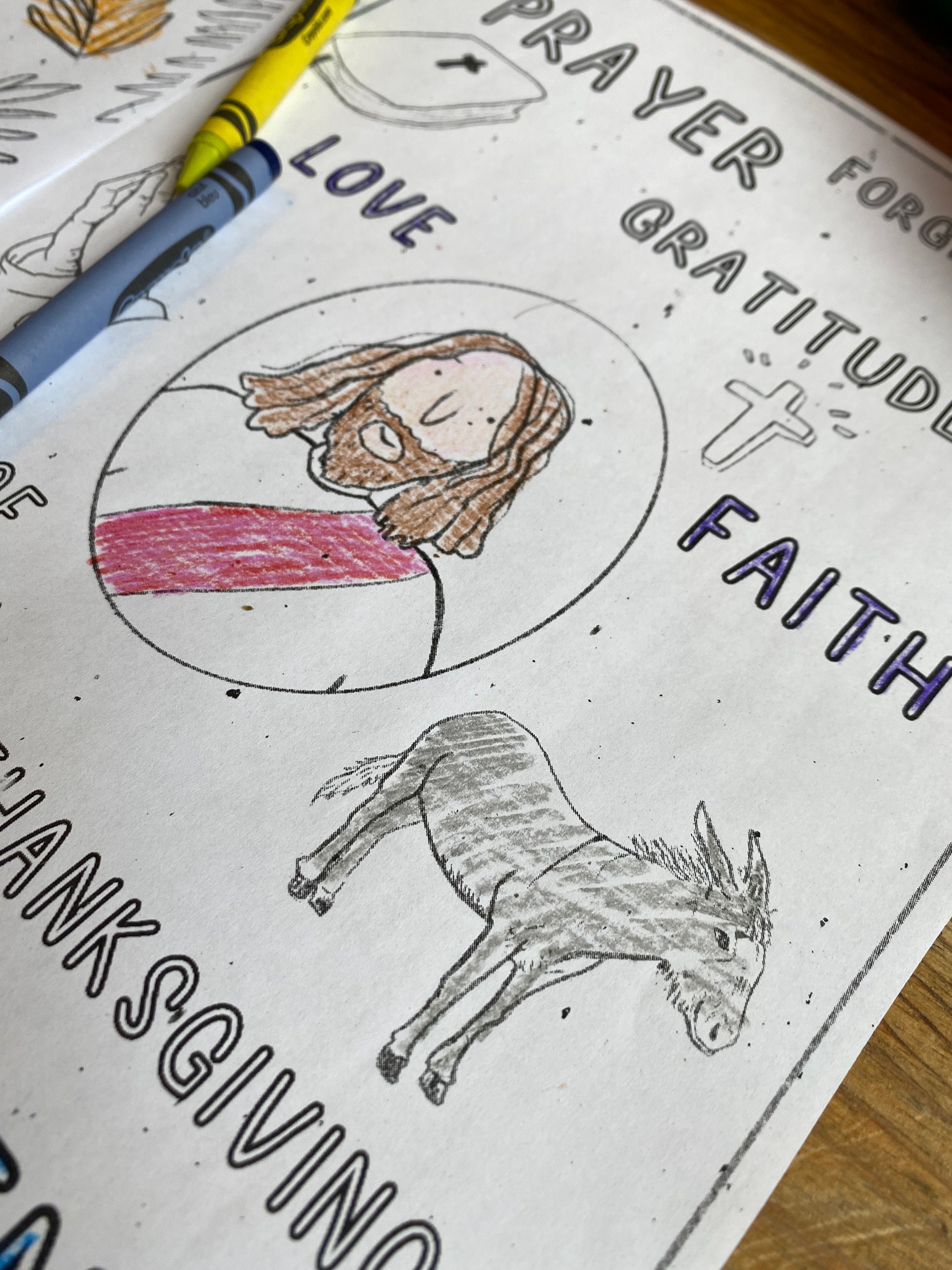 Pdf Printable Lent Bundle Set! Colouring Pages, Countdown Calendar ...