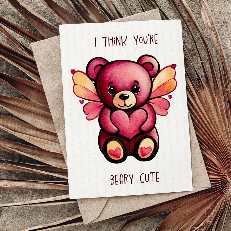 5 Printable Valentines Day Cards. Print at Home! Express Your Love With ...