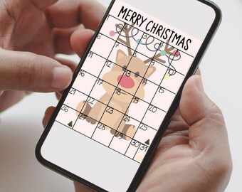 Christmas Countdown Digital Printable - Etsy