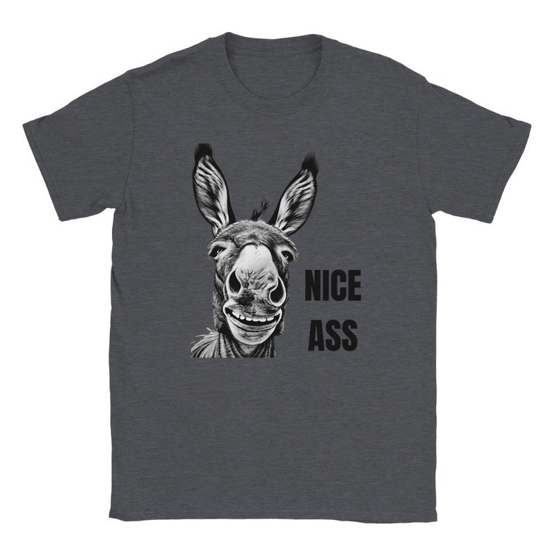 NICE ASS Donkey T-shirt Funny Adult Humour Cheeky Gift for Him - Etsy