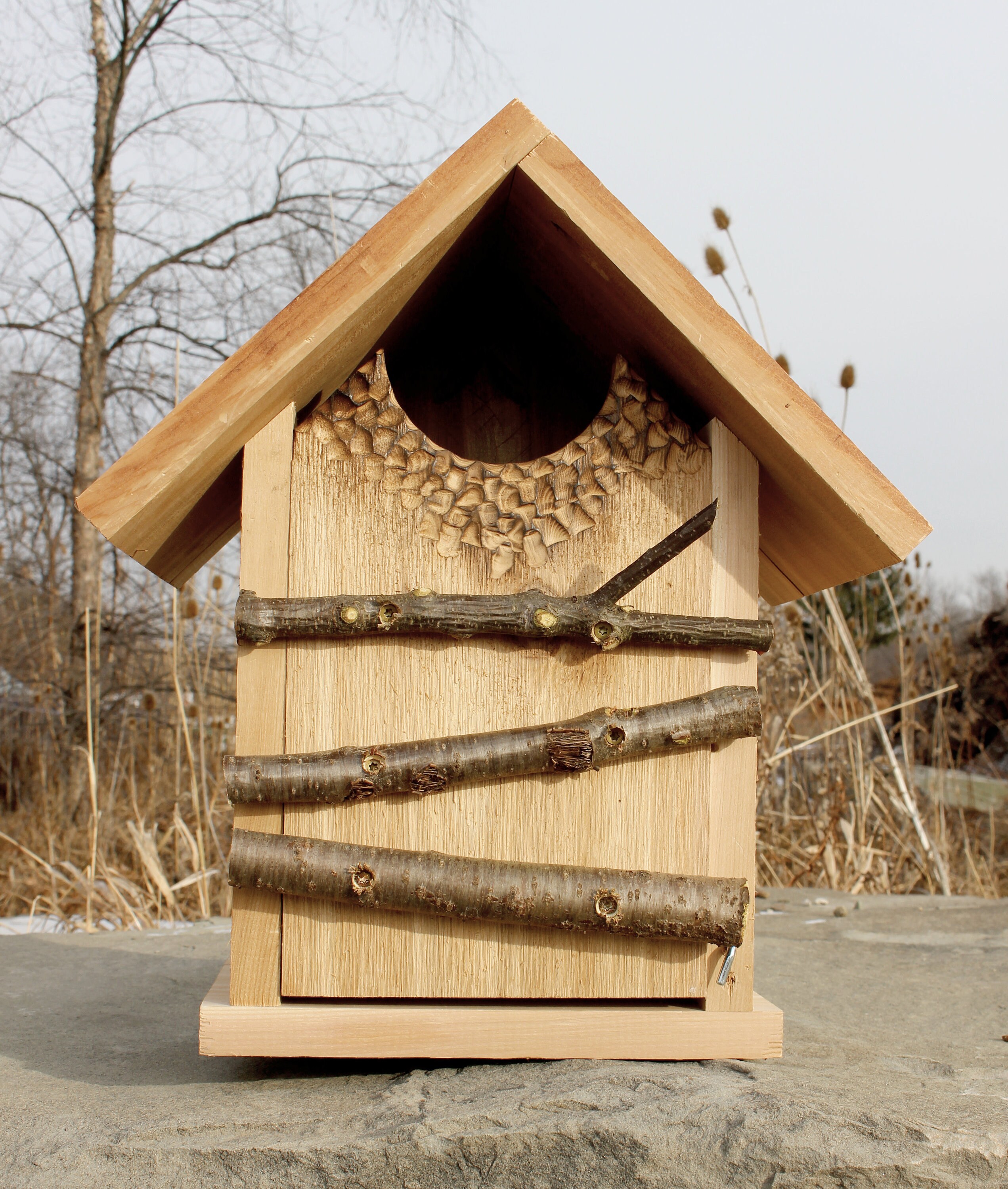 Screech Owl Nesting and Roosting Box - Etsy