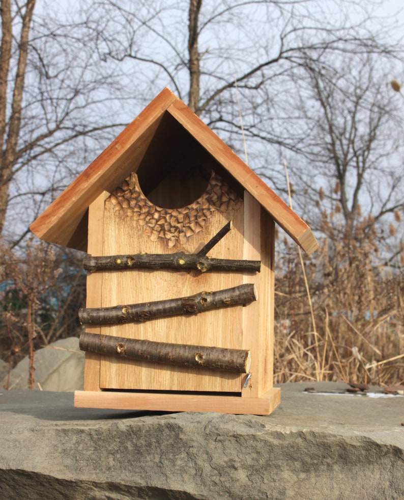 Screech Owl Nesting and Roosting Box - Etsy