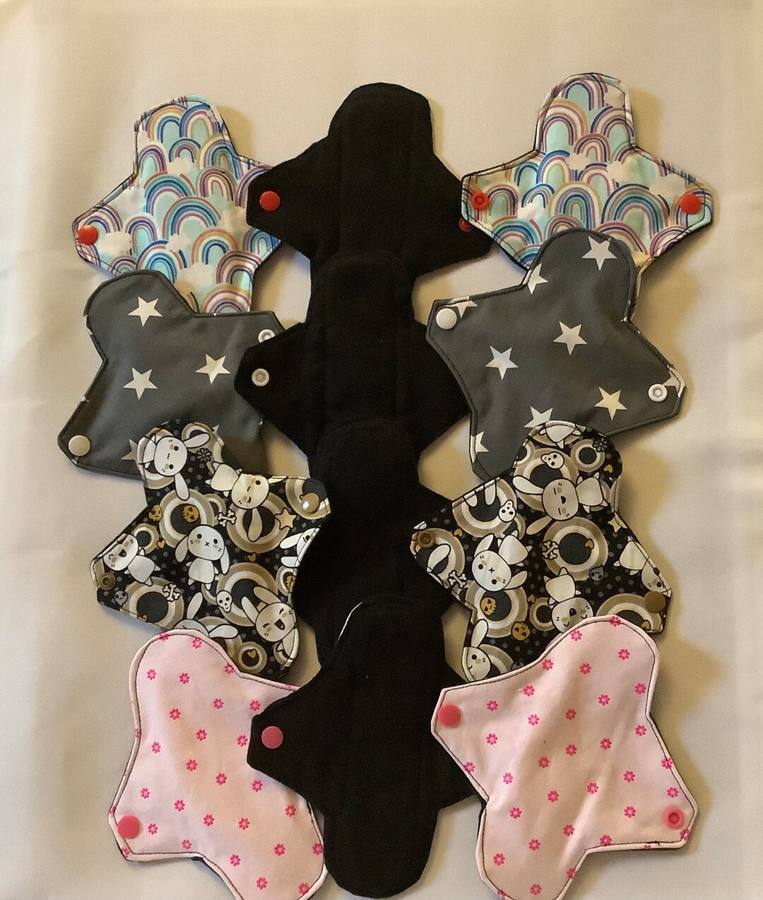 Teen Sized Reusable Cloth Sanitary Pad Medium Sets of 3 - Etsy