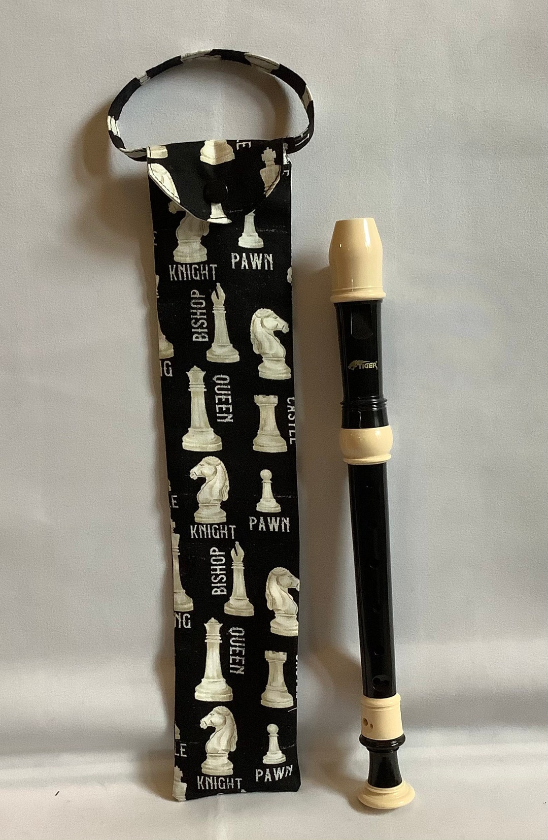Recorder Case Bag Chess Theme - Etsy