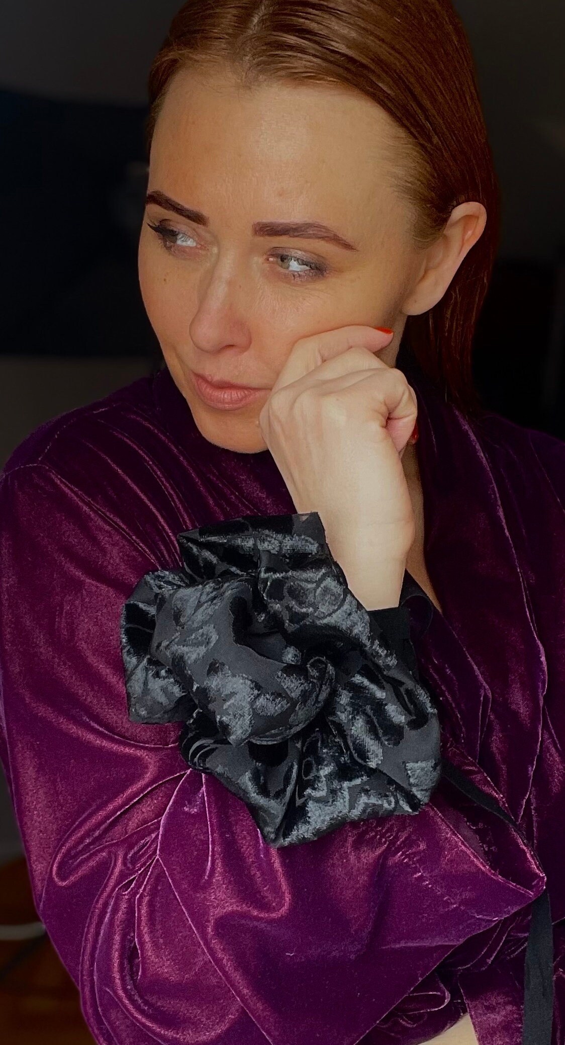 Classic Style Black Colour Handmade Necklace Beautiful Chocker Must ...