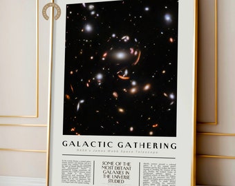 NASA James Webb Telescope 2022 Images Set of 13 Deep Field Digital Art ...