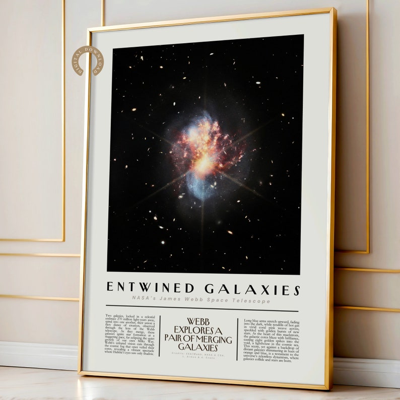 NASA James Webb Space Telescope 2022 Images: Entwined Galaxy Deep Field ...