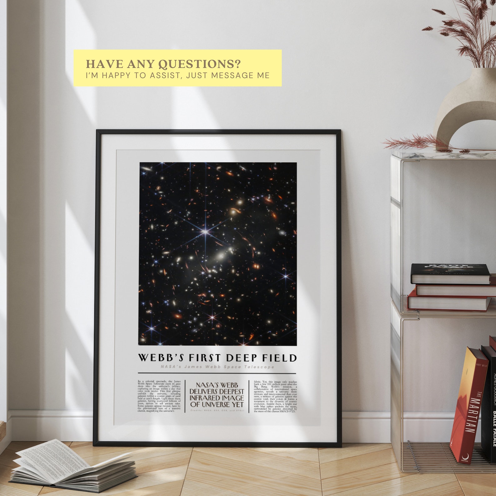 NASA James Webb Telescope's First Deep Field Image Digital Art ...