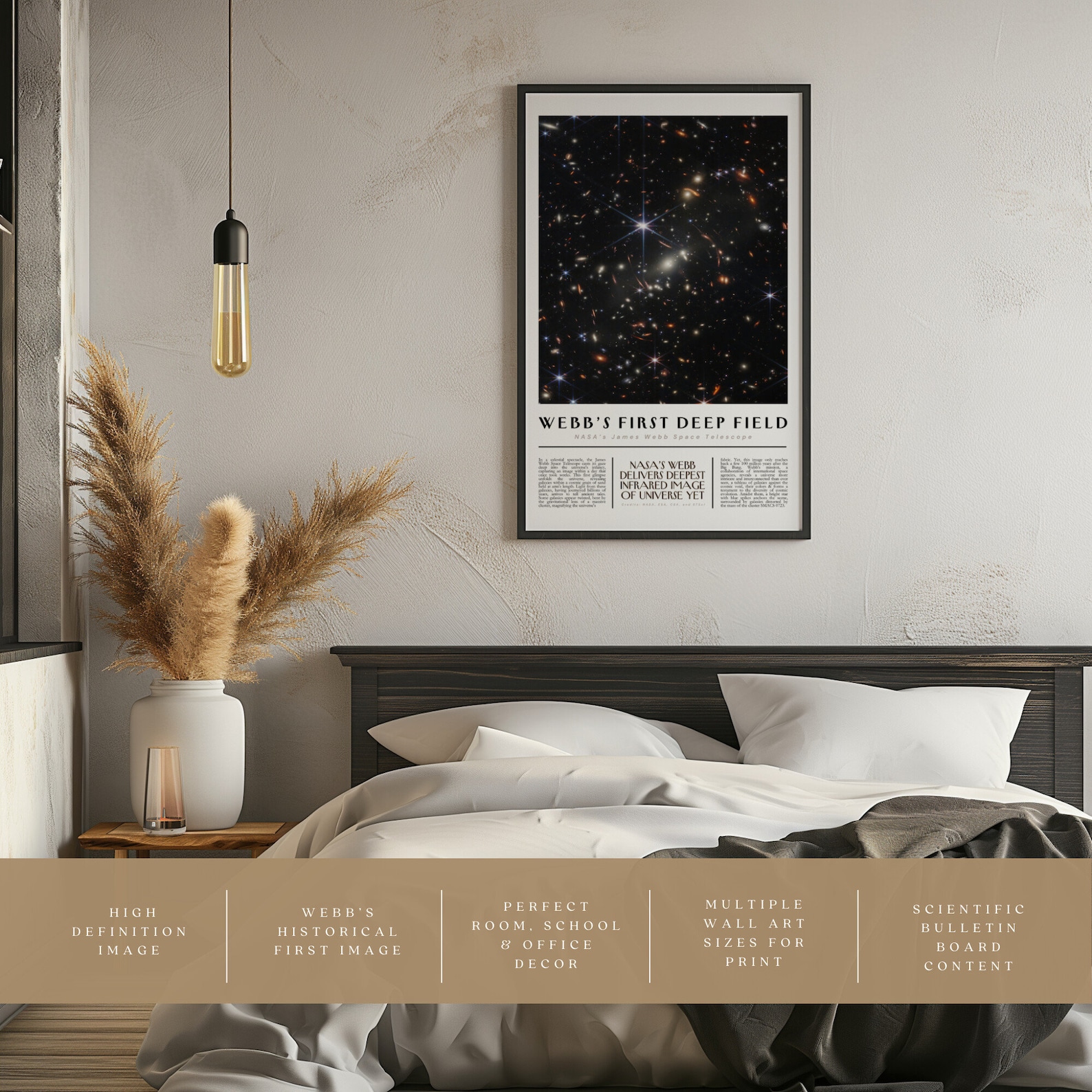 NASA James Webb Telescope's First Deep Field Image Digital Art ...