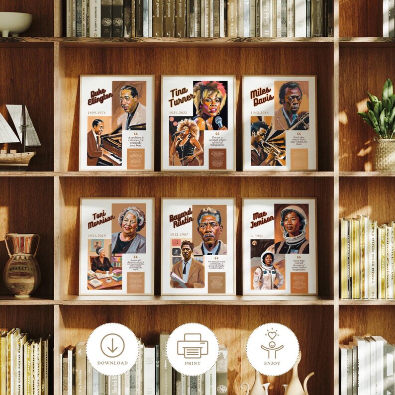 85 Black History Month Posters, Famous Quotes of Afro American ...