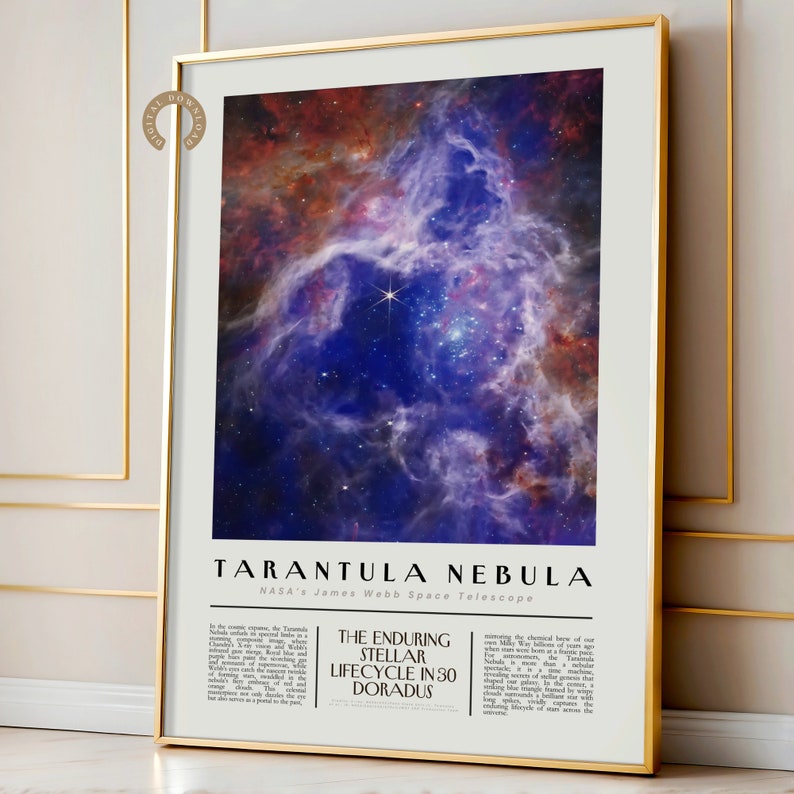 NASA James Webb Space Telescope 2023: Tarantula Nebula Deep Field ...
