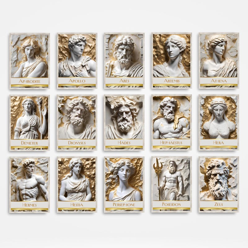 Greek Gods - Etsy
