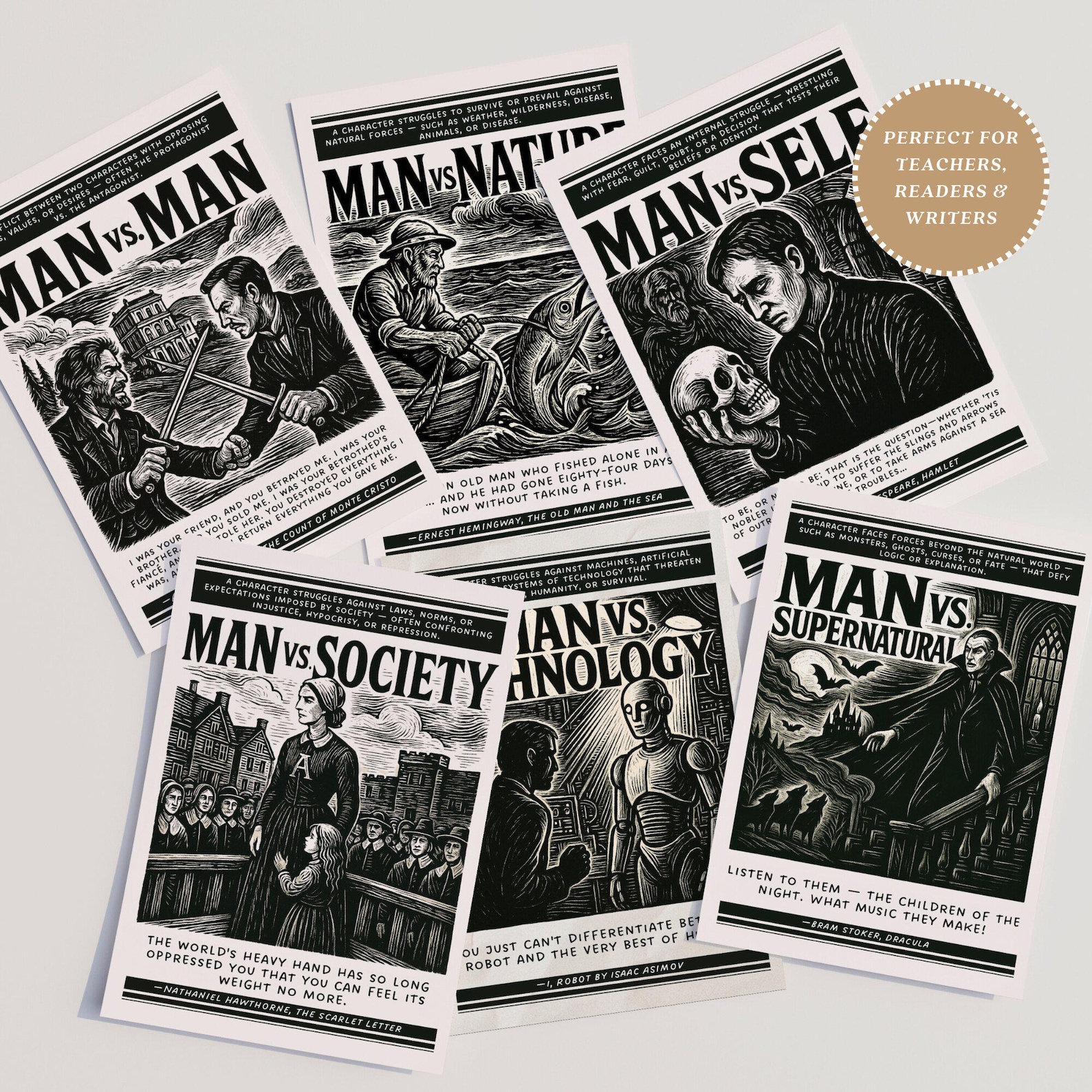 Literary Elements Posters Set of 30+, English Classroom Decor ...