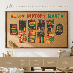 30 Black History Month Educational Posters | Inspirational Afro ...
