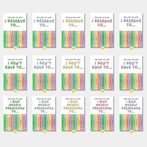 50 Mental Health Awareness Month Activity Posters, Printable Takeaway ...