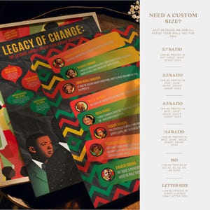 30 Black History Month Educational Posters | Inspirational Afro ...