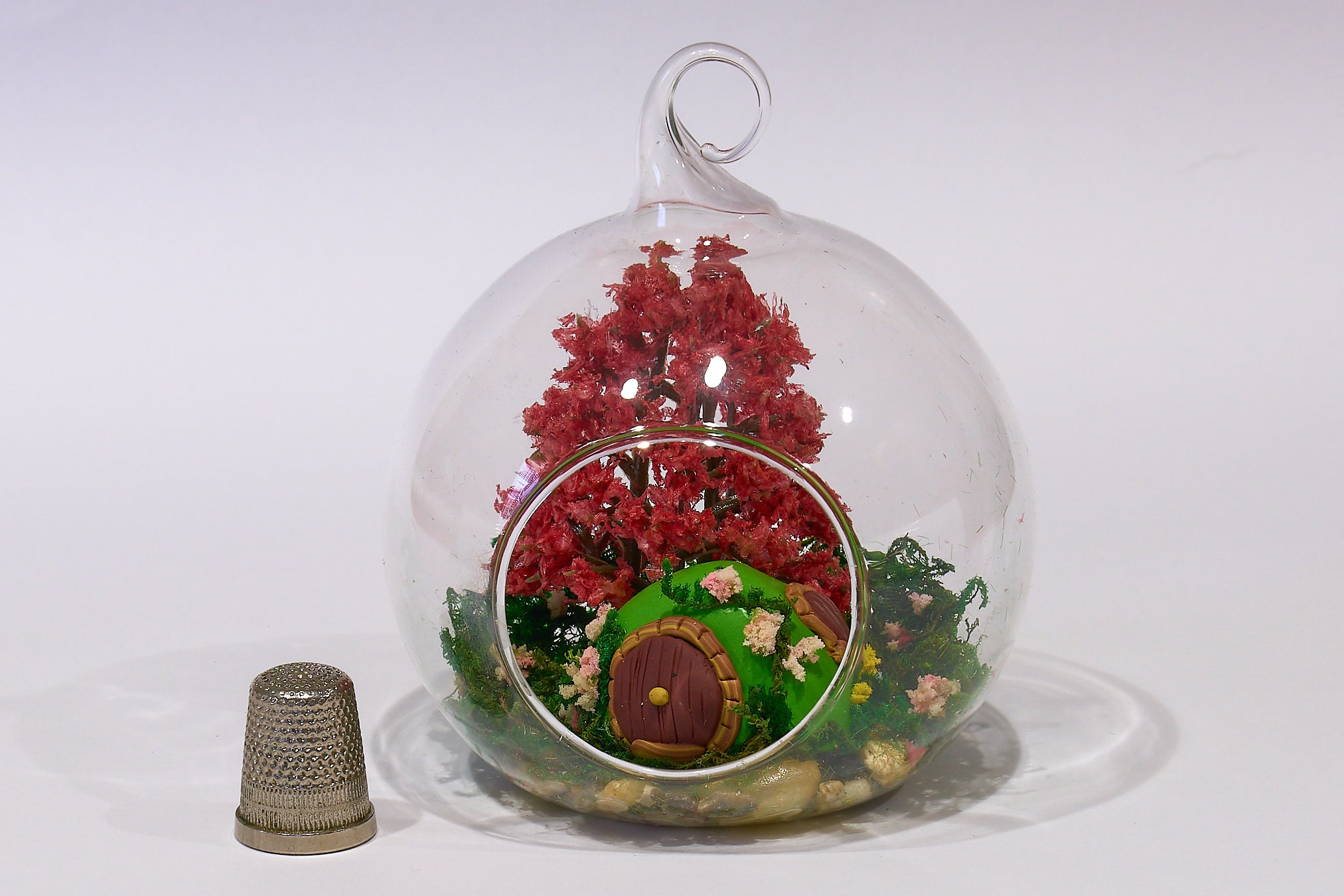 Ball With Hobbit House / Diorama the Lord of the Rings / Lord of the ...
