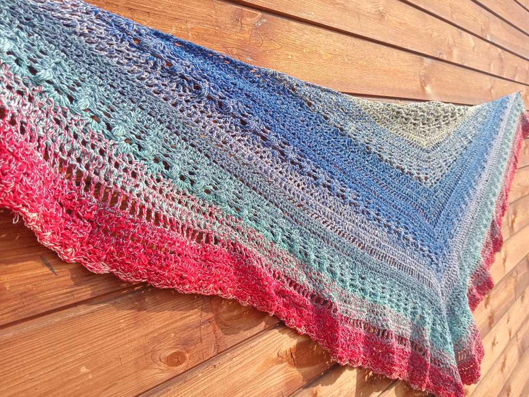 Crochet Lace Shawl,knit Wedding Shawl,papillon Shawl,crochet Boho Shawl ...