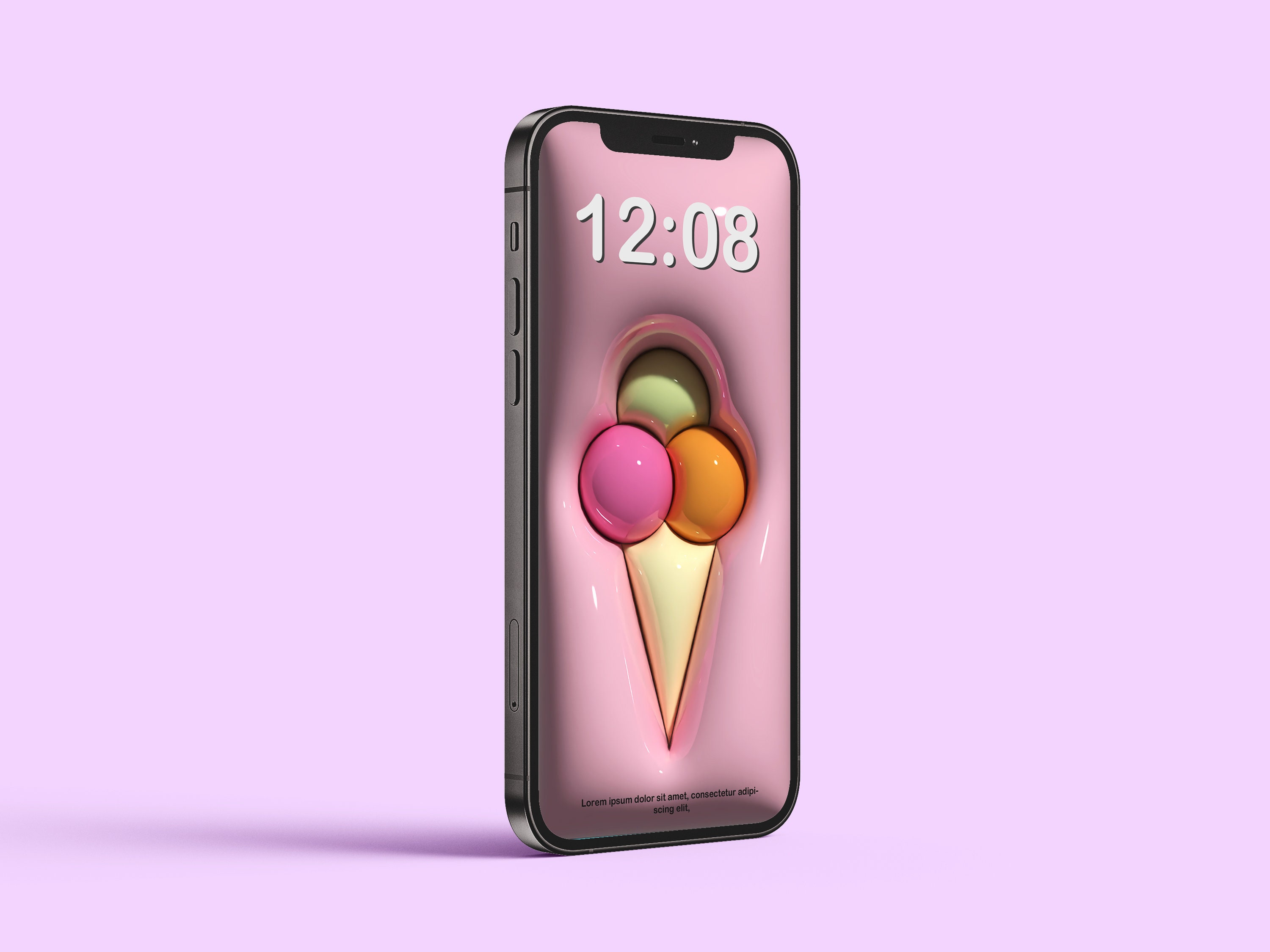 Personalized 3D Wallpaper | 3D Design | 3d Personalized Gift | Ice ...