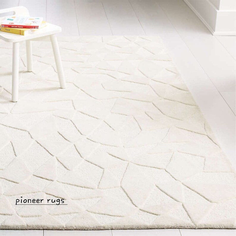 Luxury Handmade Modern Design Fine Wool Hand Tufted Area Rug for ...