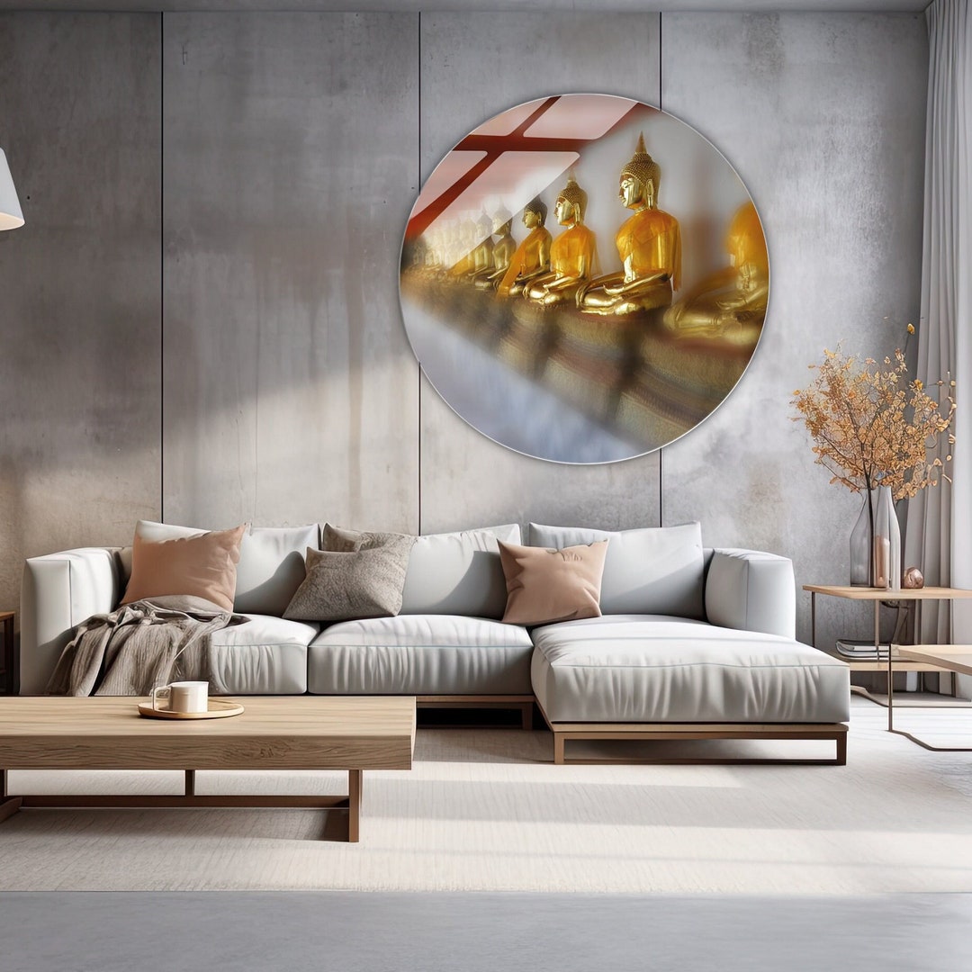 Wall Decoration, Square Design Thailand Printed on Plexiglass, Wall Art ...