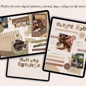 380 Magazine Cutout Letters – Ransom Note Digital Stickers – Vintage ...