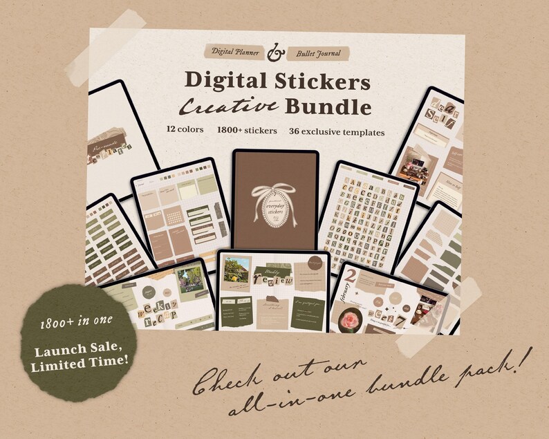 380 Magazine Cutout Letters Ransom Note Digital Stickers Vintage ...