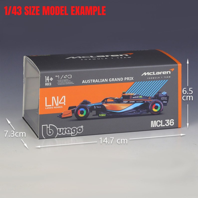 2022 Carlos Sainz Ferrari F1-75 F1 Car Model 1/43 Size (burago ...