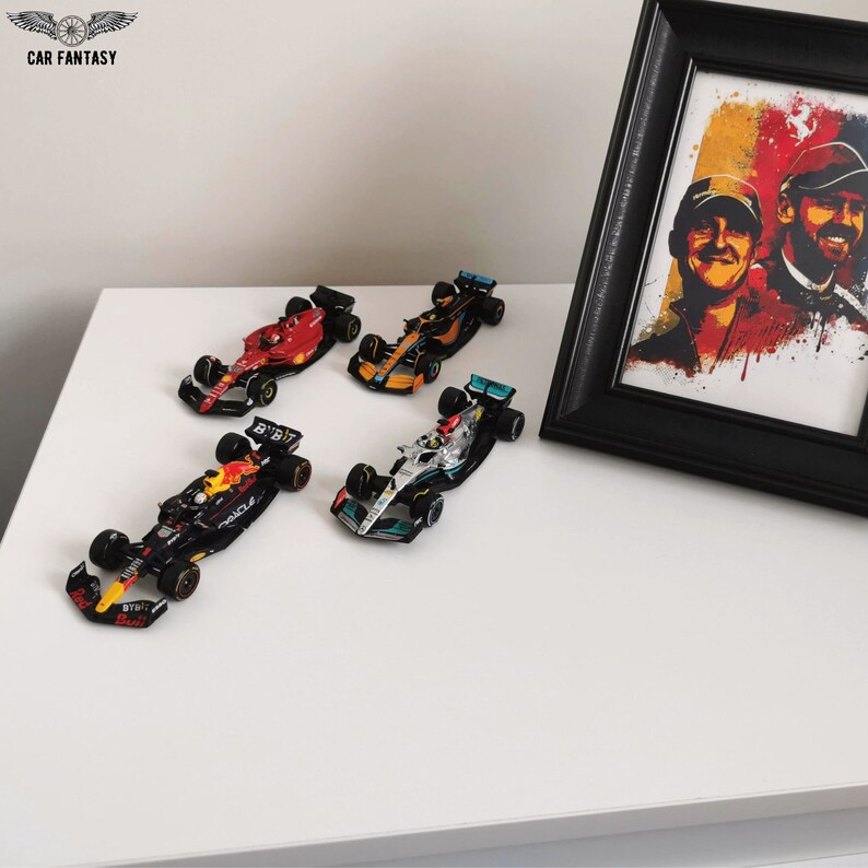 2022 Lando Norris MCL36 F1 Car Model 1/43 Size (burago), Formula 1 Car ...