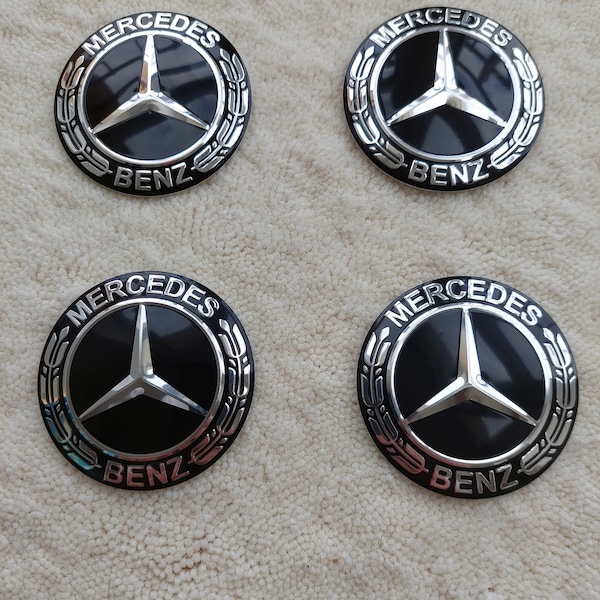 Mercedes Benz Center Cap Stickers - Etsy