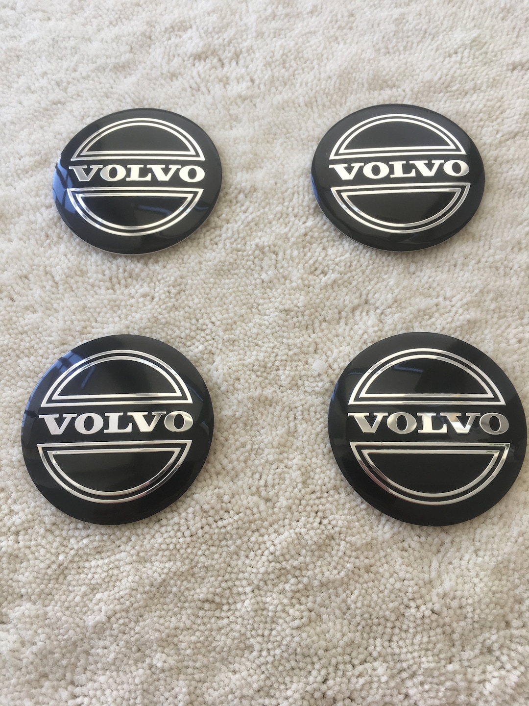 4 Pcs set 56 Mm-2.20 Inch Wheel Center Hub Caps Stickers for Volvo ...