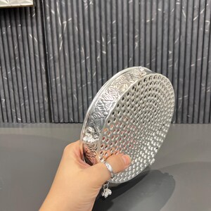 German Silver Karwa Chauth Thali Set: Indian Pooja Ritual Plate - Etsy