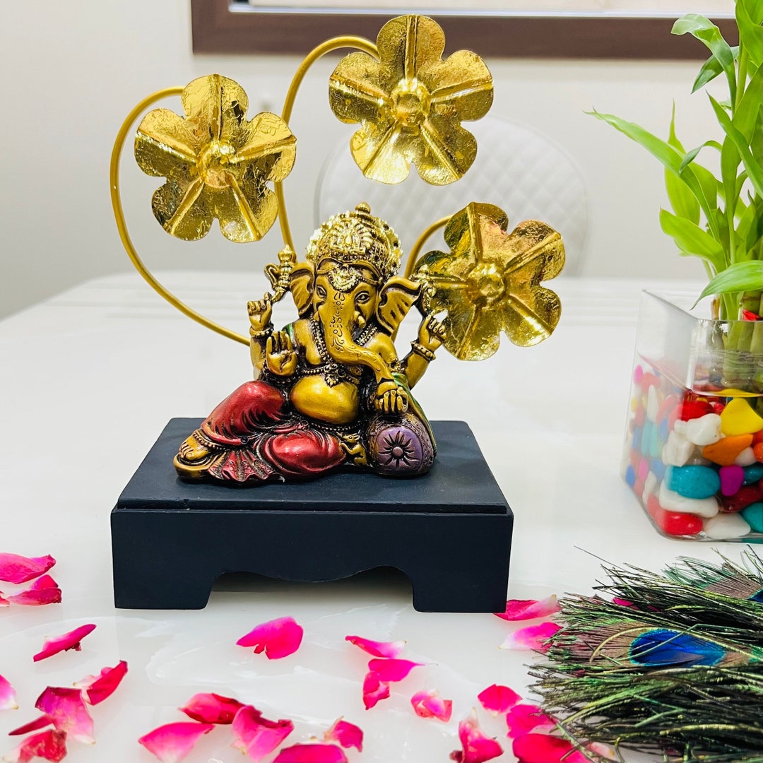 Handcrafted Ganesha Statue: Indian Temple Decor, Diwali Gift - Etsy