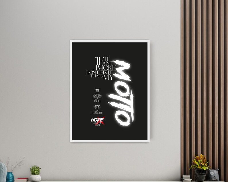 NF Hope Poster NF Art Gift for Music Lovers NF Merch - Etsy