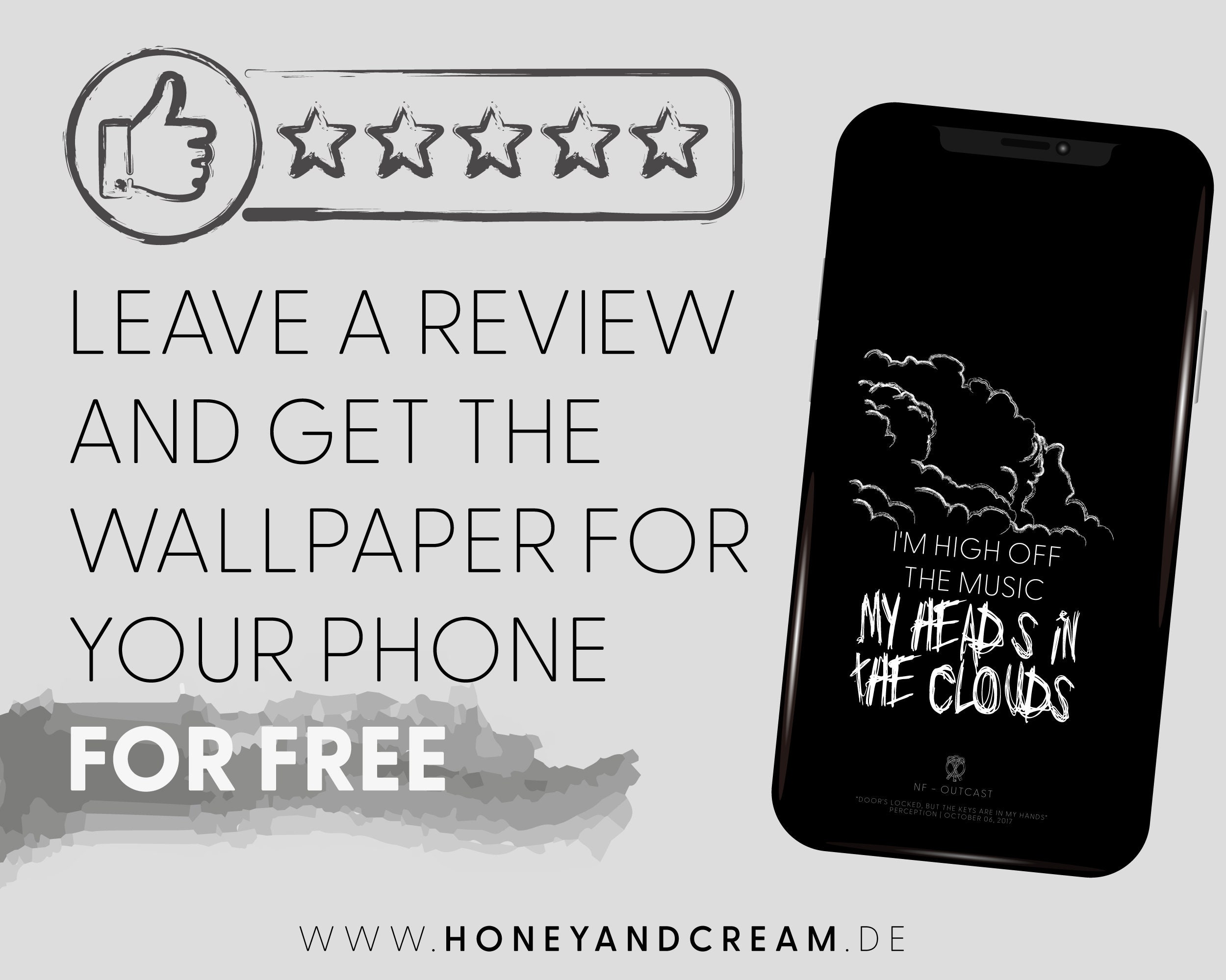 NF Perception Poster NF Art High off Head in the Clouds - Etsy